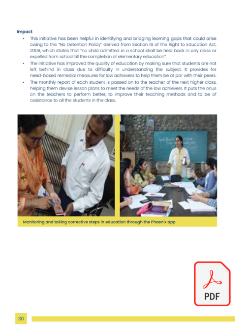 PHEONIX MOBILE APP – MEASURING STUDENTS’ PROGRESS – SDG Knowledge Hub