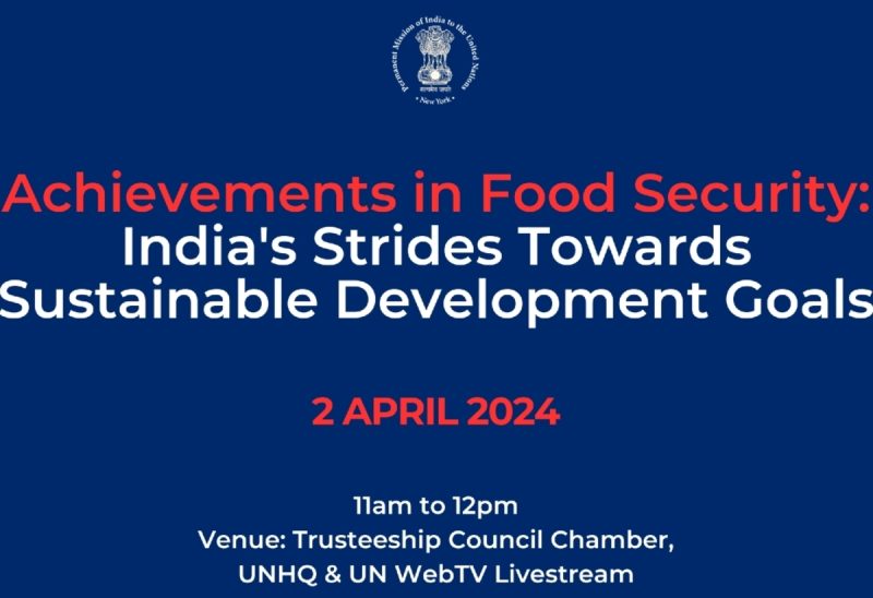 Achievements in Food Security: India’s Strides Towards Sustainable ...